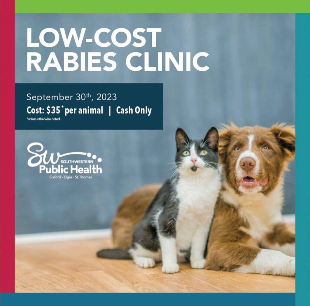 Rabies Vaccine Clinics — Ontario Association of Veterinary Technicians