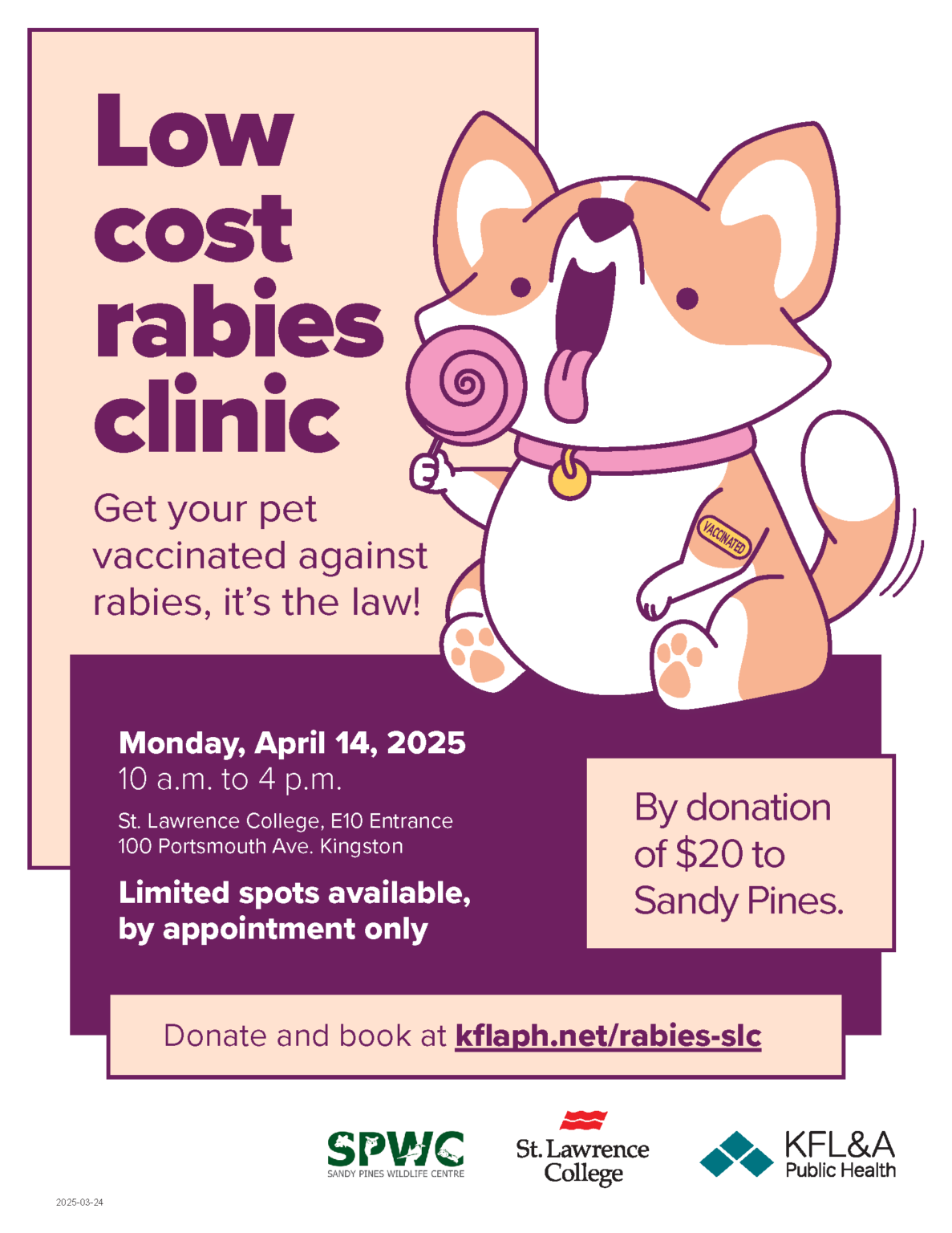 Rabies Vaccine Clinics — Ontario Association of Veterinary Technicians